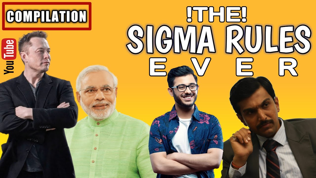 THE SIGMA RULES EVER| COMPILATION|CELEBRITY| ROYALPRISM. - YouTube