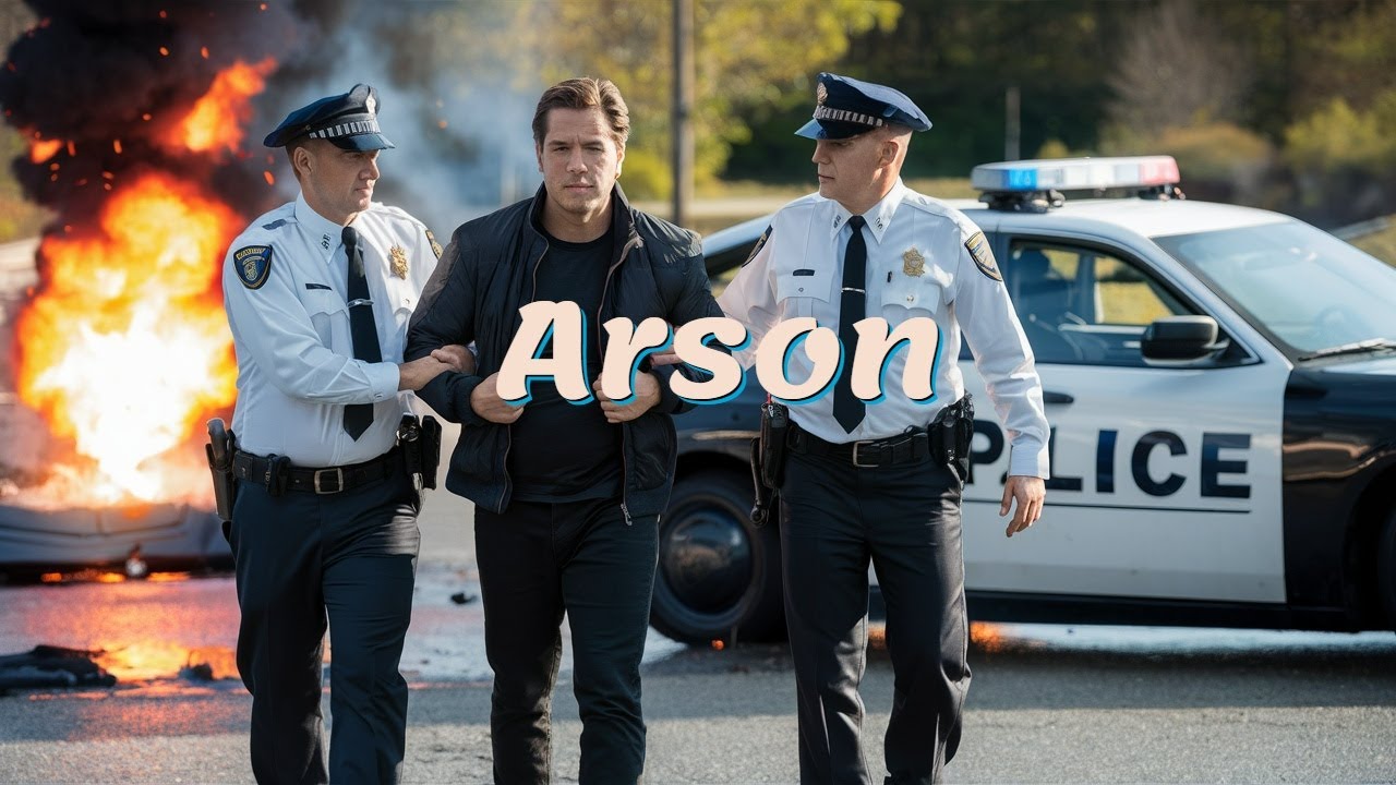 Caught On Camera: Arson Attempt Against Police Officer - YouTube