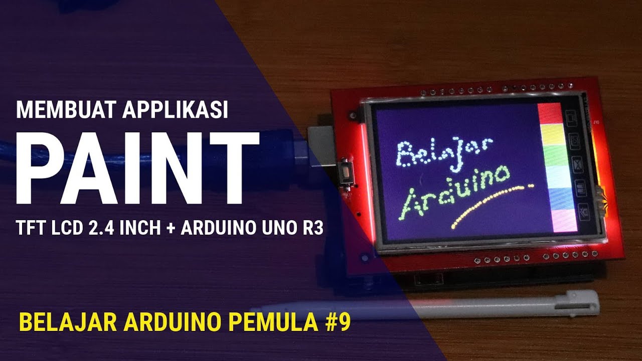 Belajar Arduino Pemula IX | Membuat Applikasi PAINT dgn Arduino Uno ...