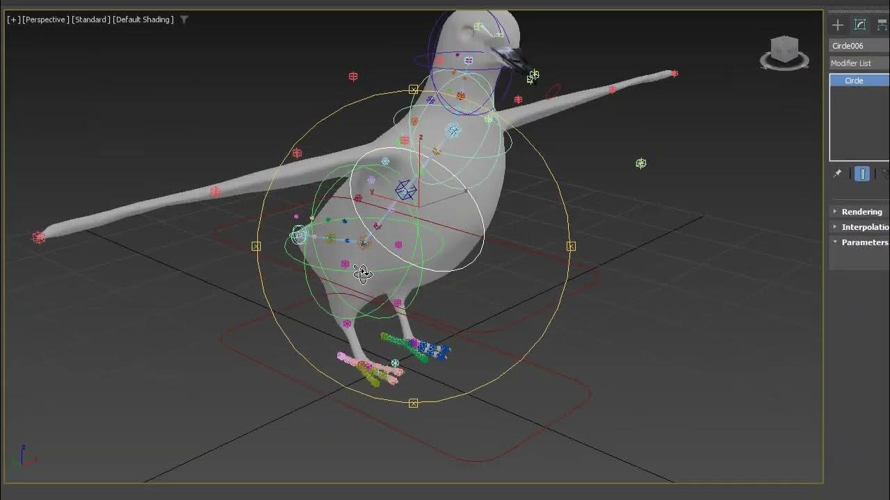 3ds Max Rigging Tutorial - Rigging Bird - Part06 - YouTube