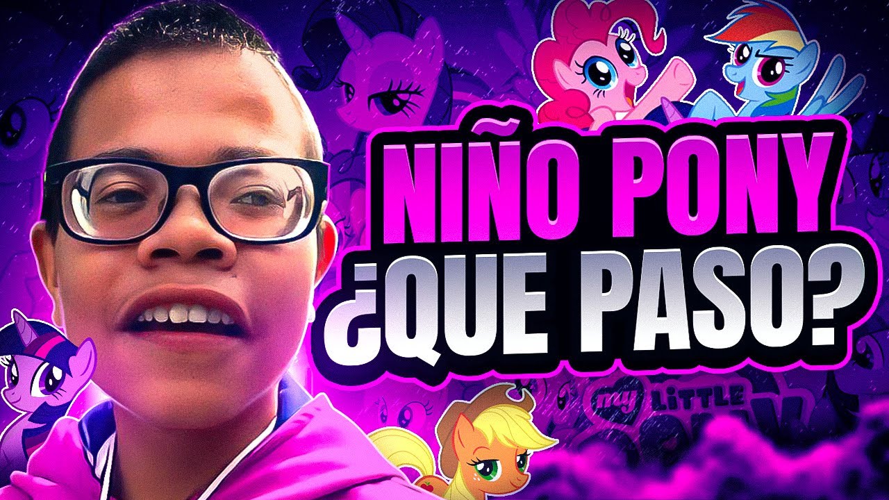 ¿Qué Pasó con EL NIÑO PONY? ¿SIGUE VIVO? - YouTube