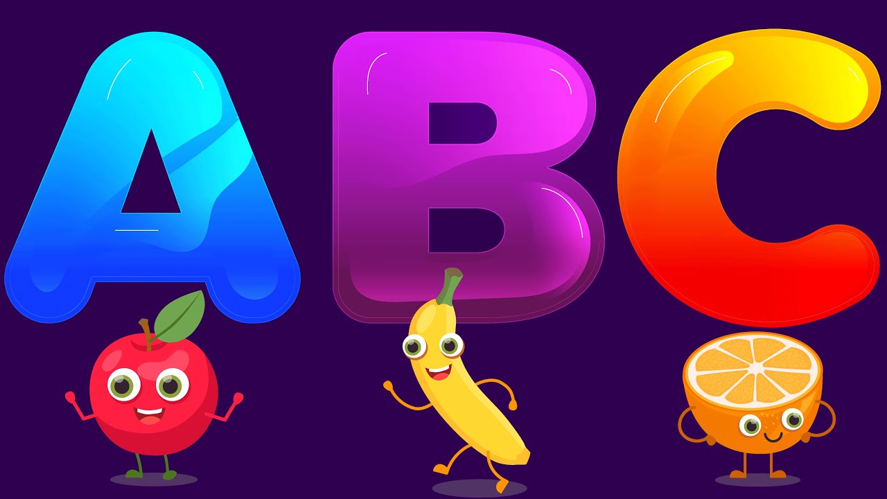 Phonics Song 2 with TWO Words in 2D - A For Apple - ABC Alphabet Songs ...