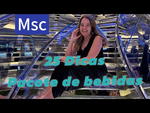 Navios MSC - 25 dicas sobre pacote de bebidas