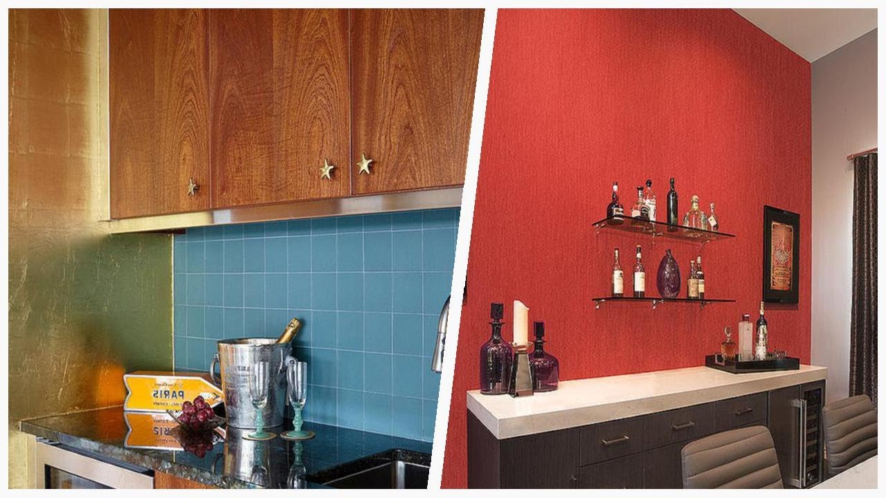 75 Premium Red Home Bar Design Ideas You'll Love 🎀 - YouTube