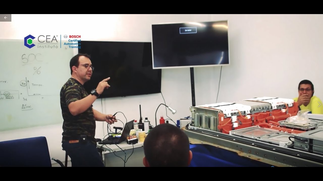 Curso Avanzado Vehiculos Electricos en Instituto CEA Costa Rica - YouTube