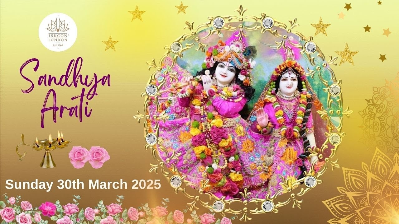 Ecstatic Gaura Arati Kirtan with HH Candramauli Swami Maharaja - Sunday ...