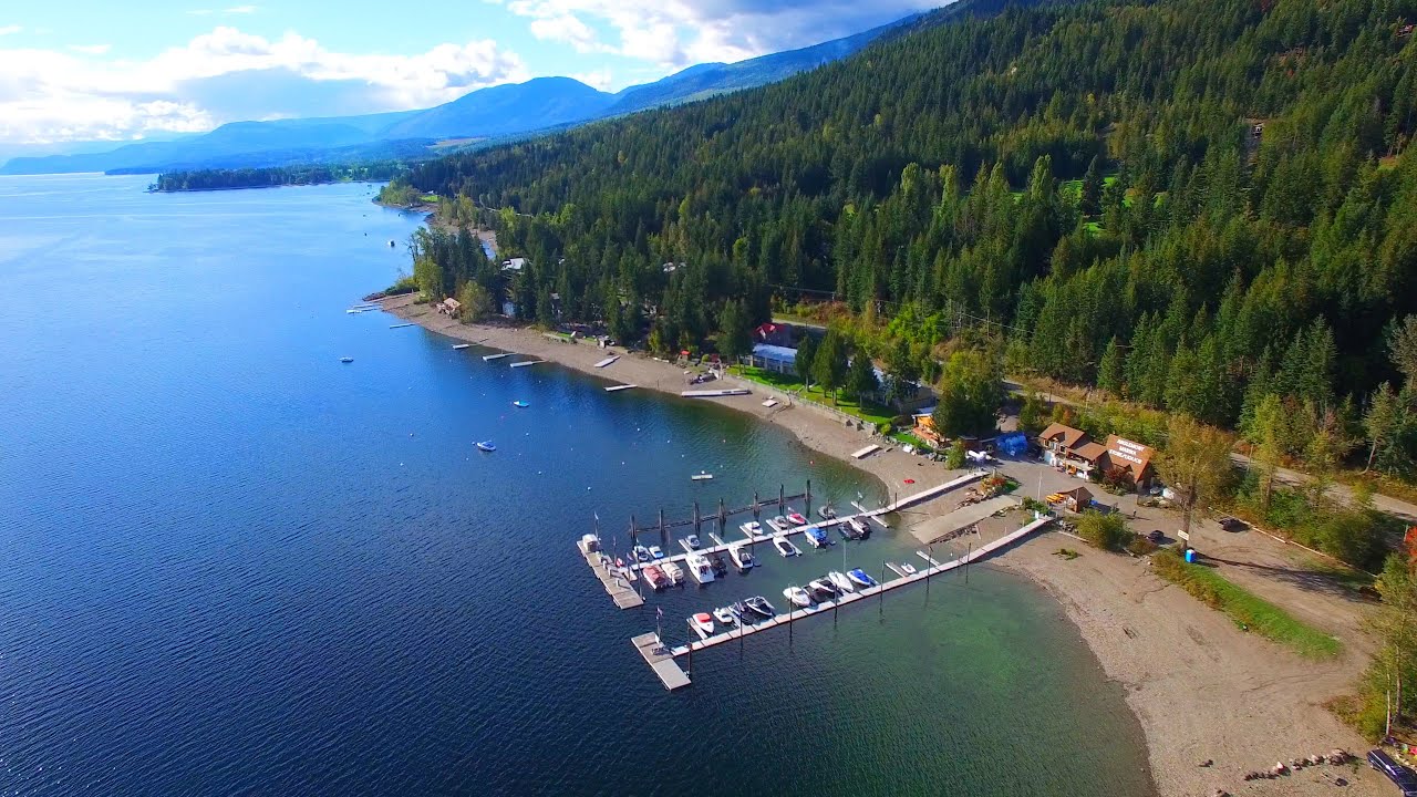Drone Flight at Shuswap Lake, BC (New Music) - YouTube