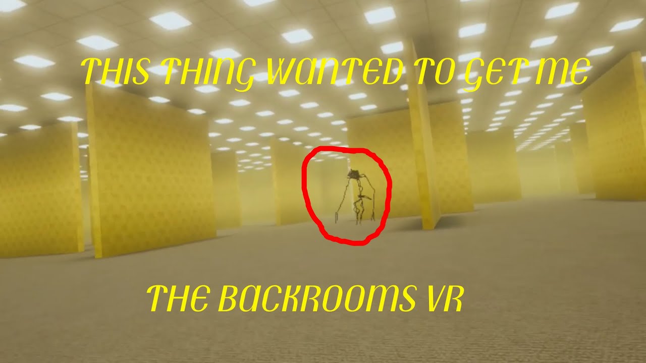 THE BACKROOMS VR!!!!! WERE BACK WITH VR CONTENT - YouTube