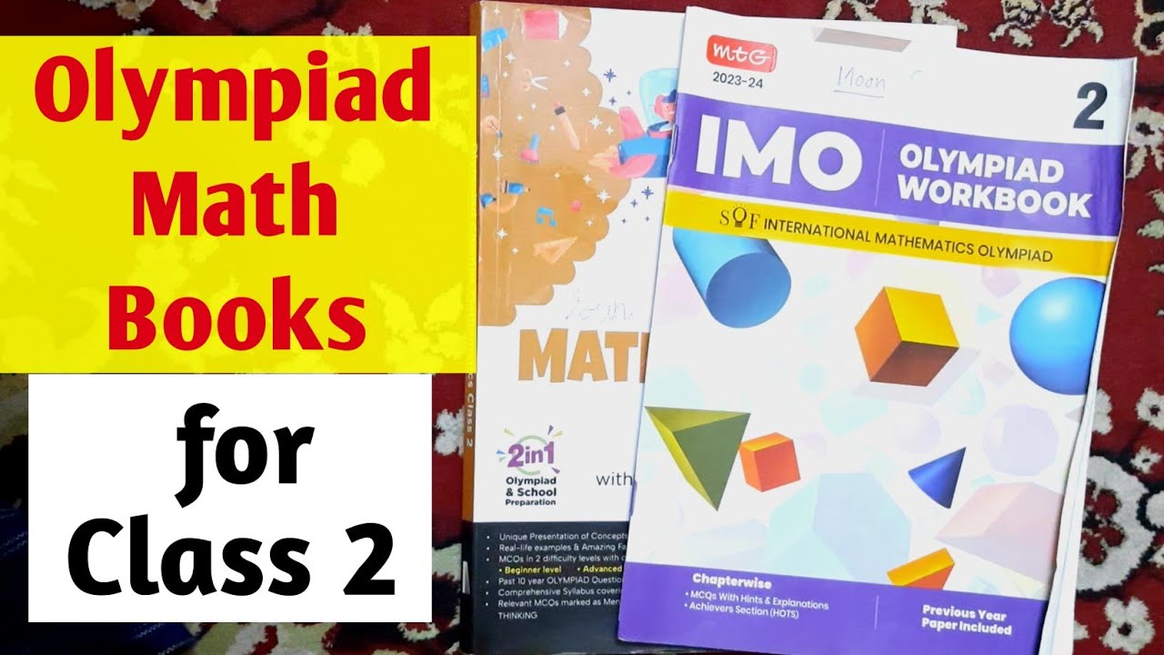 Olympiad Math এর class 2 এর দুইটি বই দেখালাম || Olympiad Math Books for ...