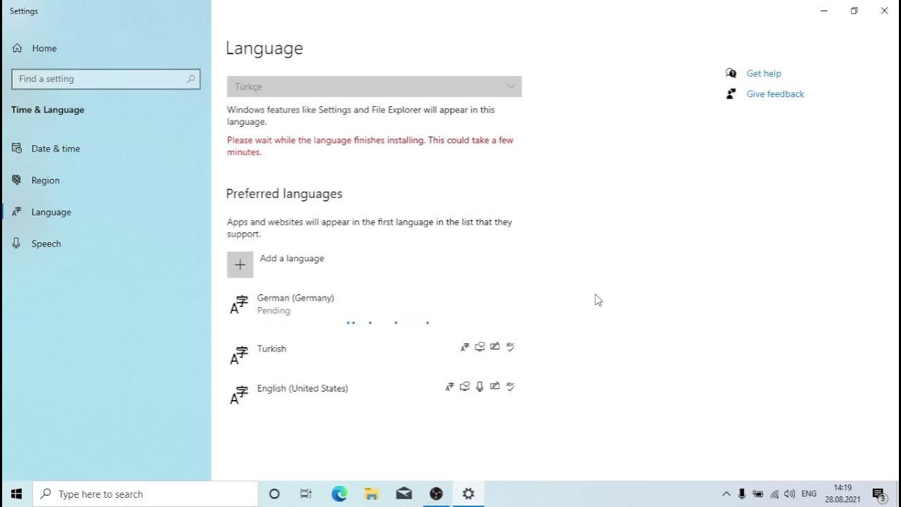 How To Add And Change Computer Language In Windows? - Youtube