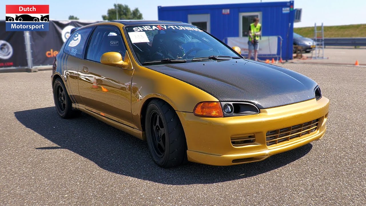 Sportscars Drag Race! - 1000HP AWD Civic, 1000HP Trackhawk, 1250HP C63 ...