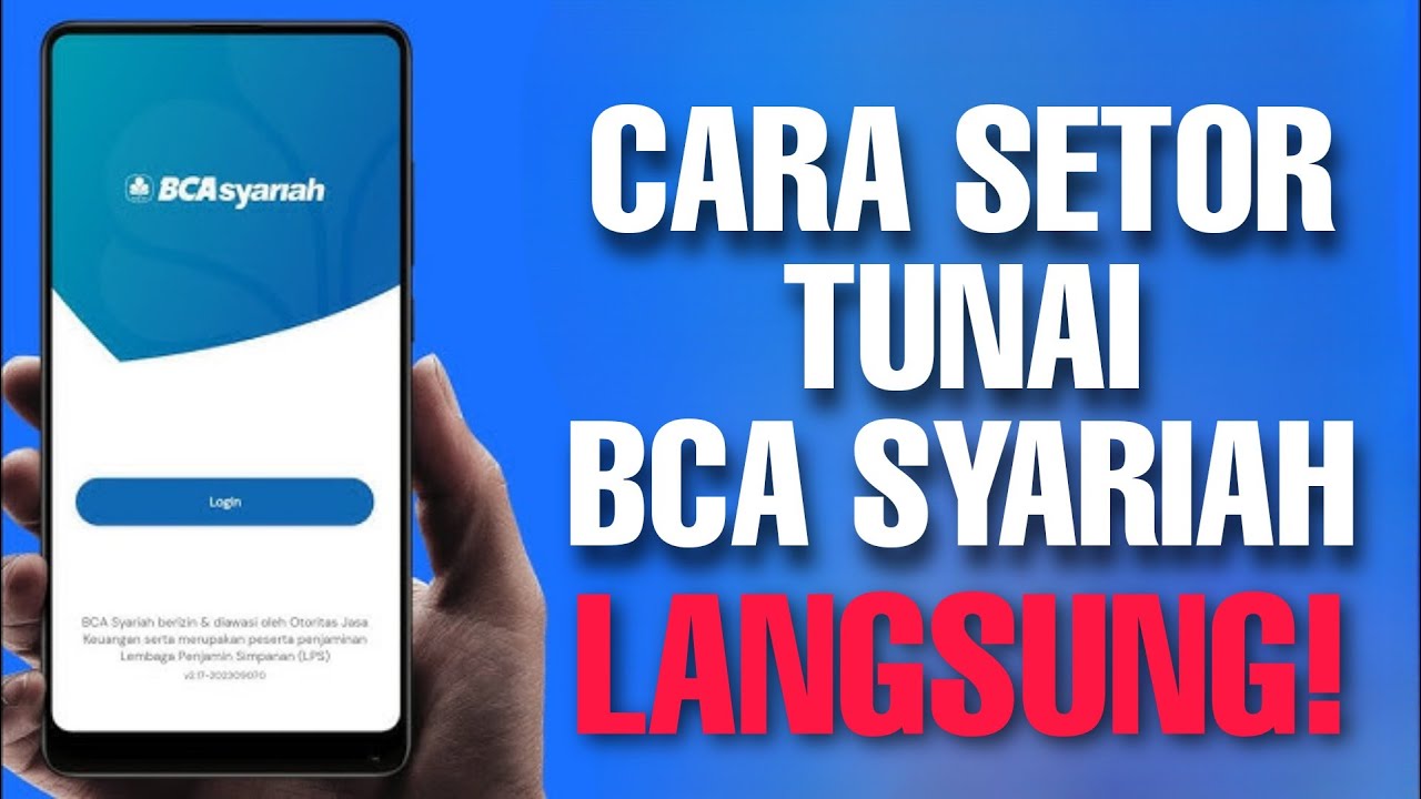 CARA SETOR TUNAI DI ATM BCA SYARIAH - YouTube
