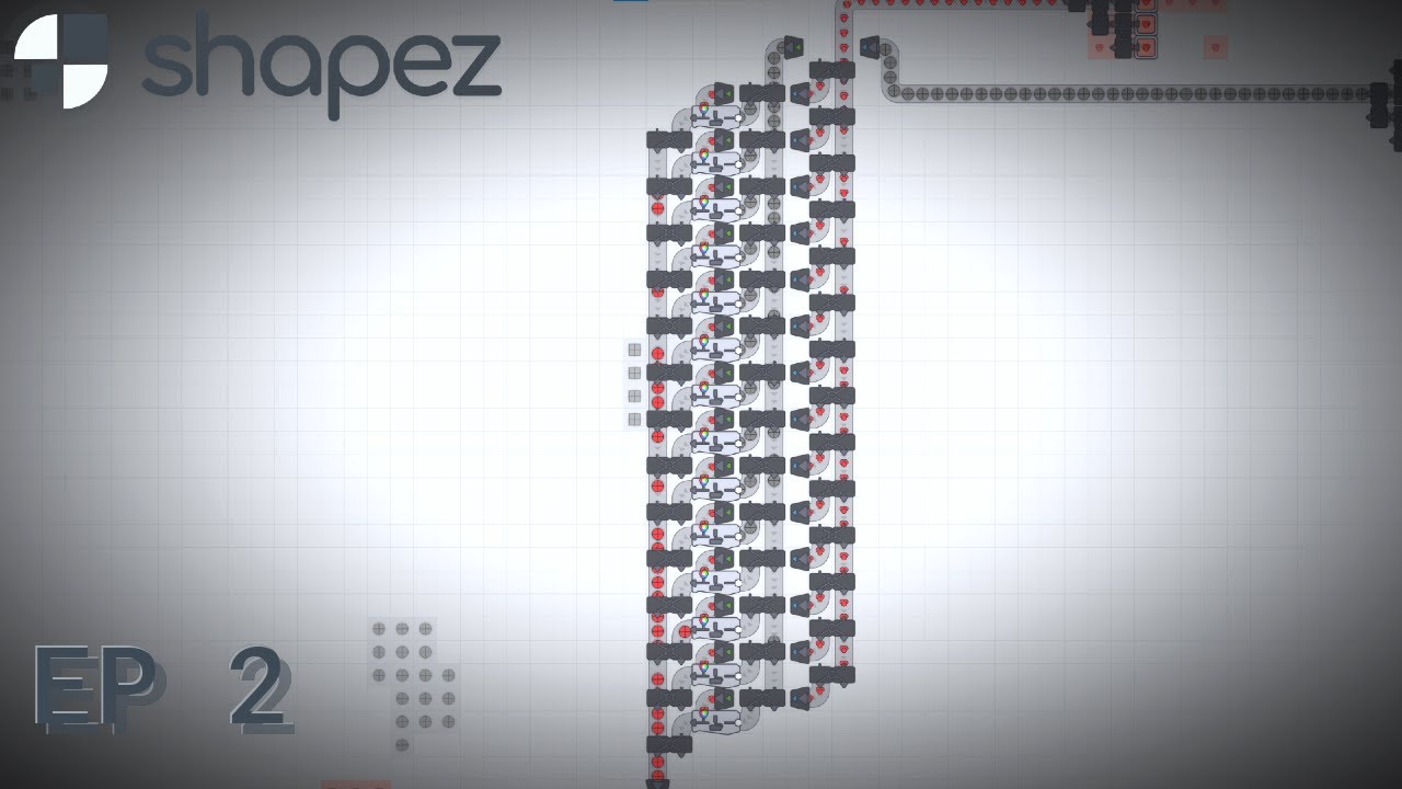 Shapez | Ep2 | Painting Shapes - YouTube