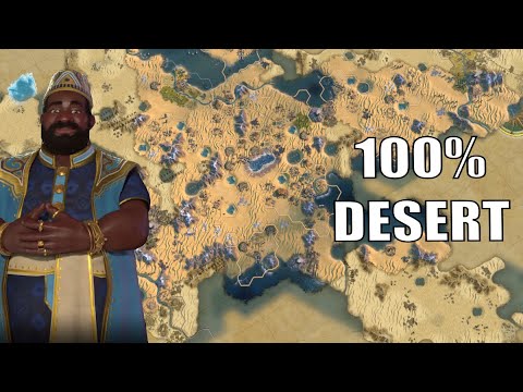 Civ 6 | I Played A Map With Nothing But Desert – It Was AMAZING (#1 ...