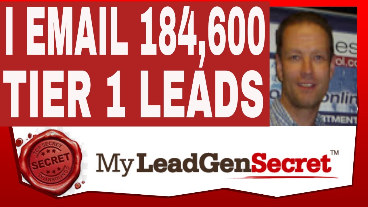 My Lead Gen Secret Review - Email 184,600 Tier 1 Leads Including Buyers ...