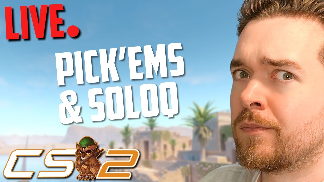 CS2 Pick'ems & SoloQ Grind - YouTube