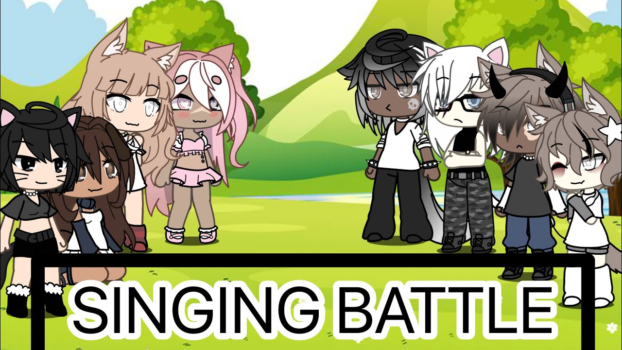 Gacha life singing battle💝 - YouTube