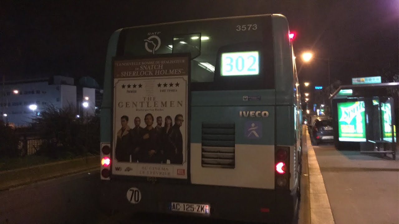 Citelis Line - N•3573 - Ligne 302 Ratp - YouTube