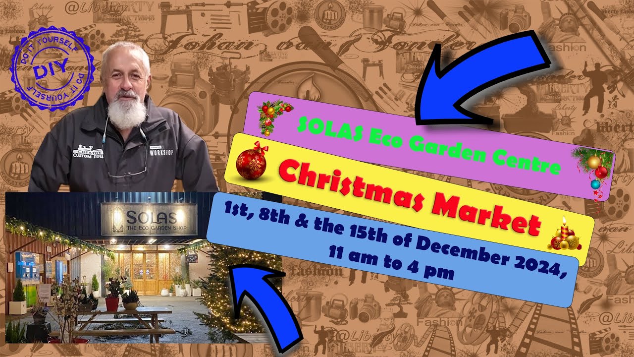 CC Arts At The SOLAS Christmas Market 2024 - YouTube