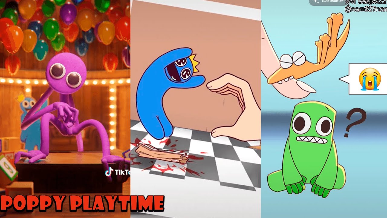 POPPY PLAYTIME and RAINBOW FRIENDS Animation - NEW COMPILATION (P.113 ...