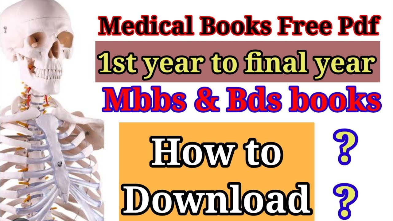 medical books pdf from 1st year to final year mbbs\\how to download ...