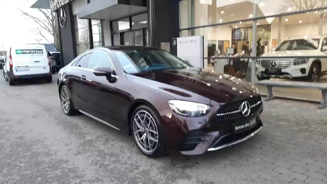 231D13371 - 2023 Mercedes-Benz E-Class E 220D Amg Coupe Ruby Red- 1 ...