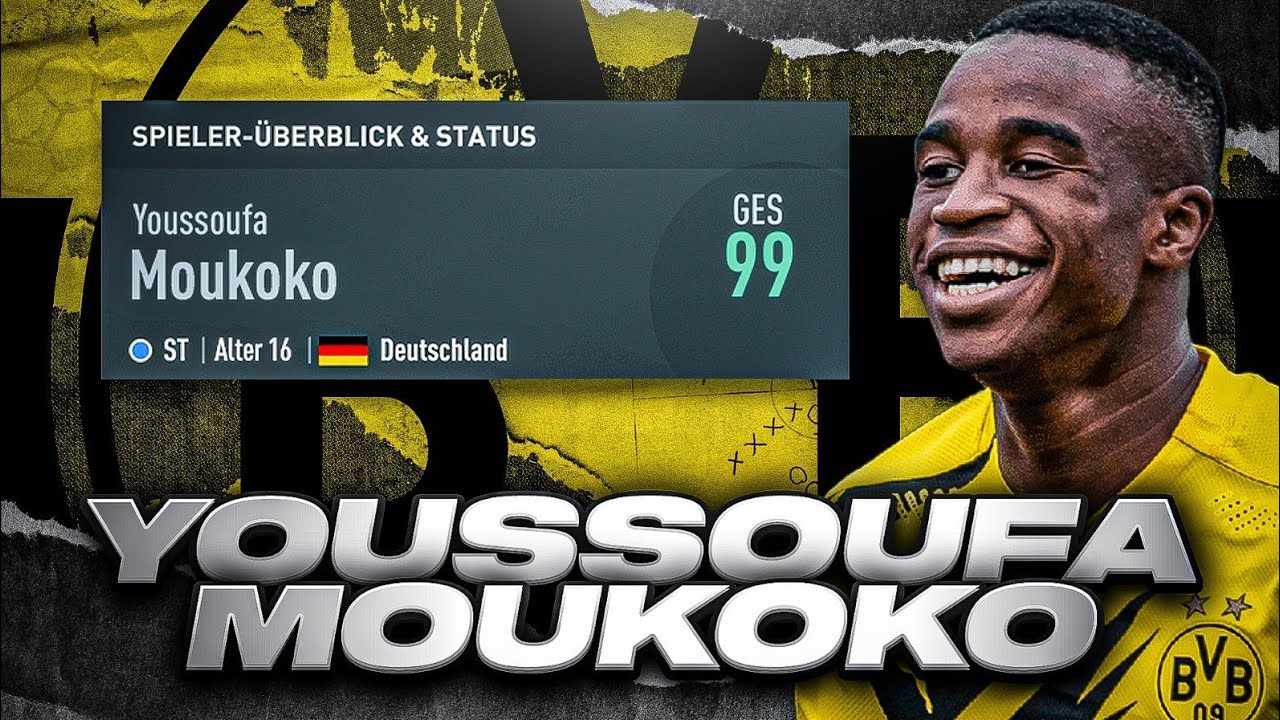 YOUSSOUFA MOUKOKO im FIFA 21 KARRIEREMODUS!!😱 Karriere Potenzial ...