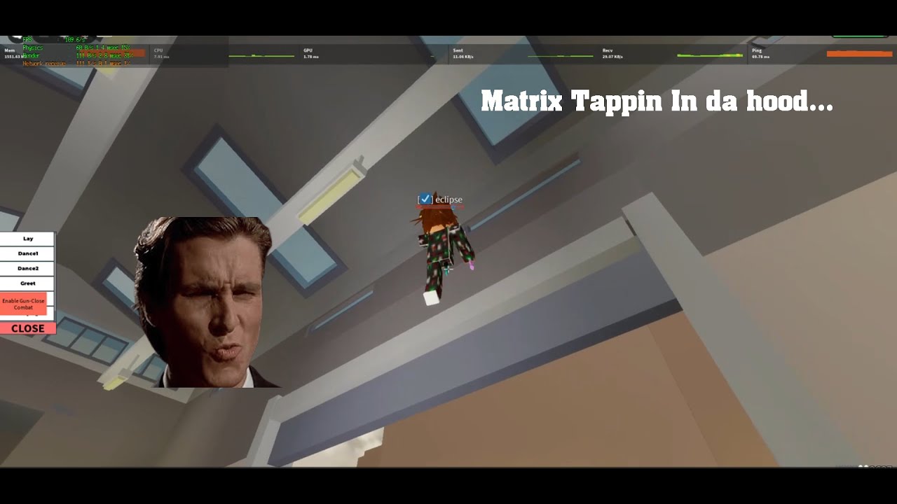 Matrix tappin in da hood... - YouTube