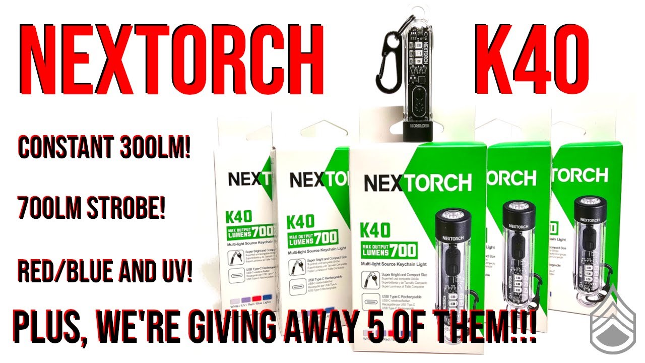 NEXTORCH K40 Review and USA Giveaway (Date Change)! - NEXTORCH is stepping up to stand out ...