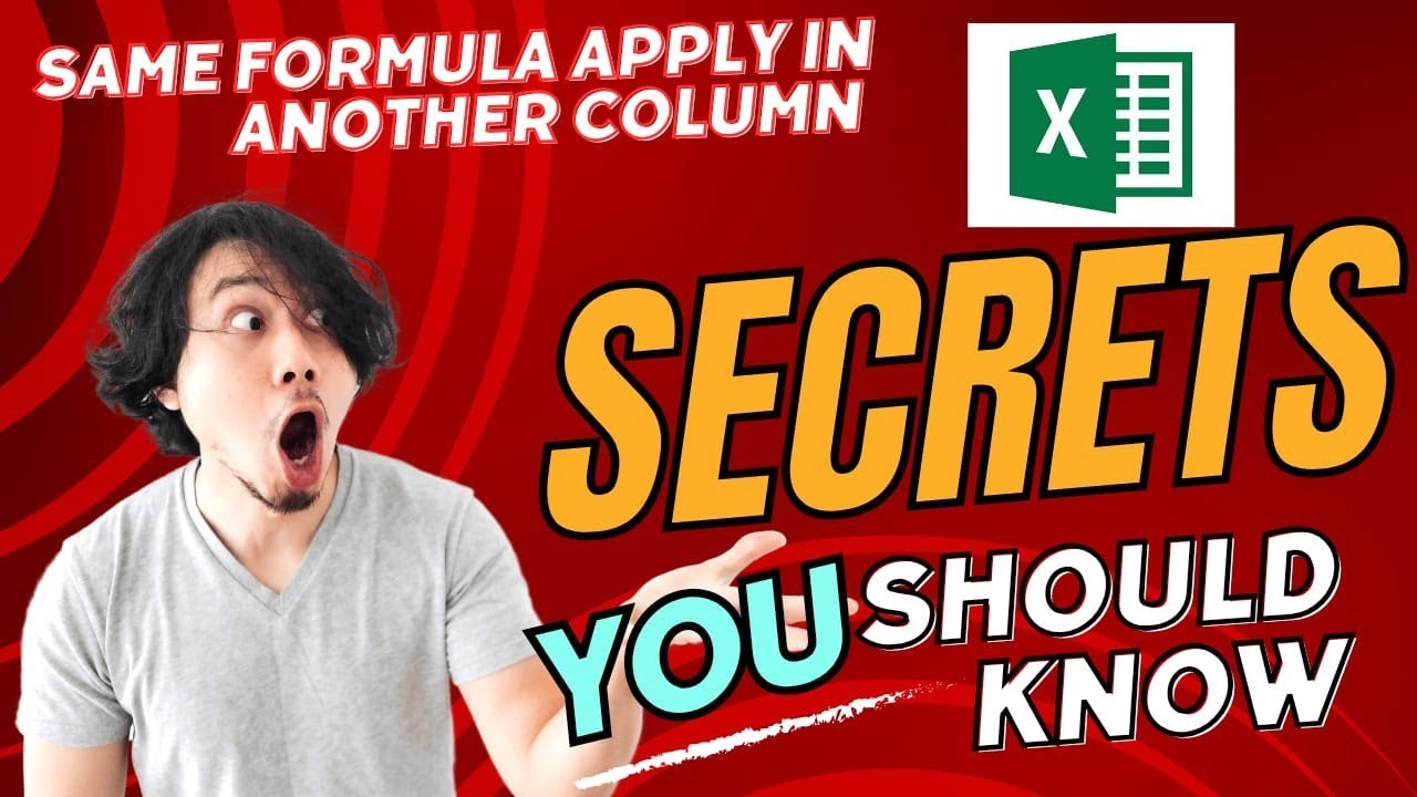 Same Formula Apply To Another Cell You Should Know About It YouTube Same Formula Apply To Another Cell You Should Know About It YouTube