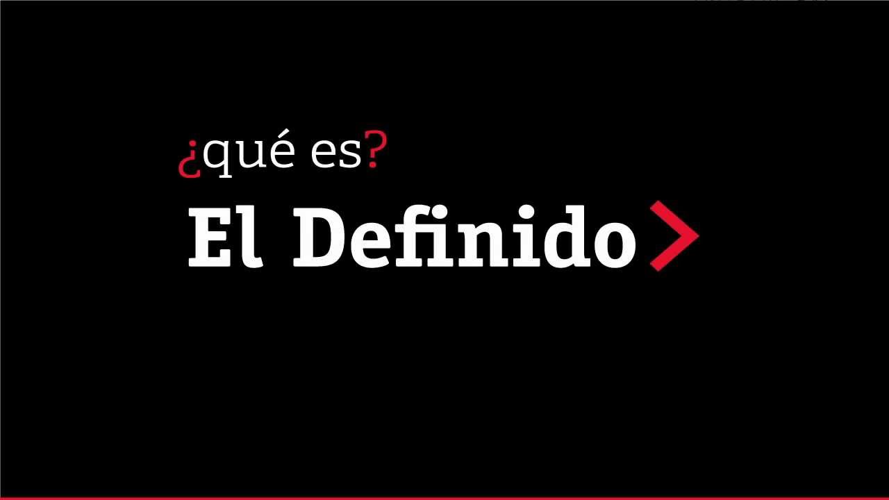 ¿Qué es El Definido? - YouTube