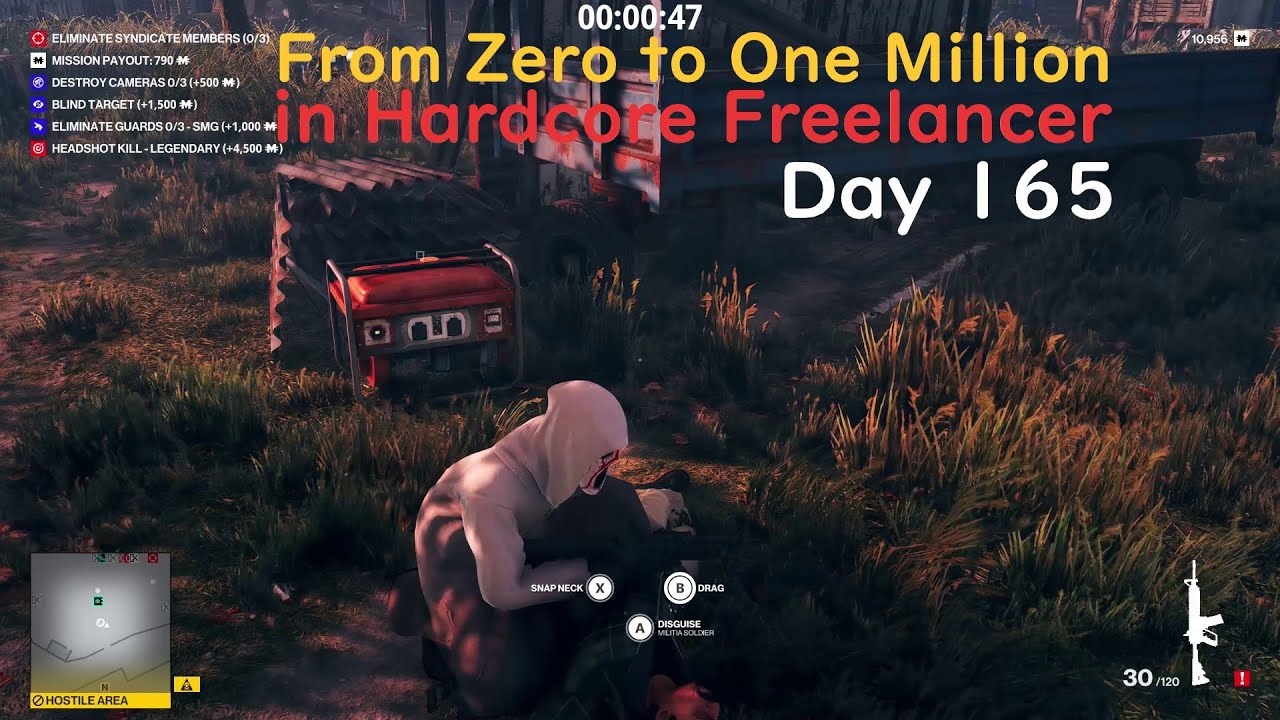 Way to One Million Merces, Day 165 (HITMAN Hardcore Freelancer) - YouTube