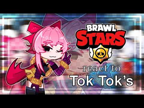 Brawl Stars React to TikTok's // Gacha React // Brawl Stars