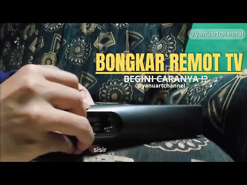 work 💯cara bongkar remote tv semua merk ⁉️cara membuka remote televisi ...