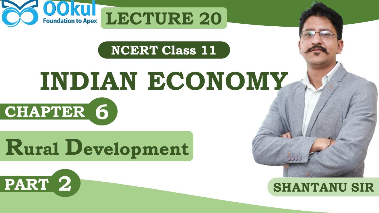 Economics | NCERT 11 | Indian Economic Development | Rural Development ...