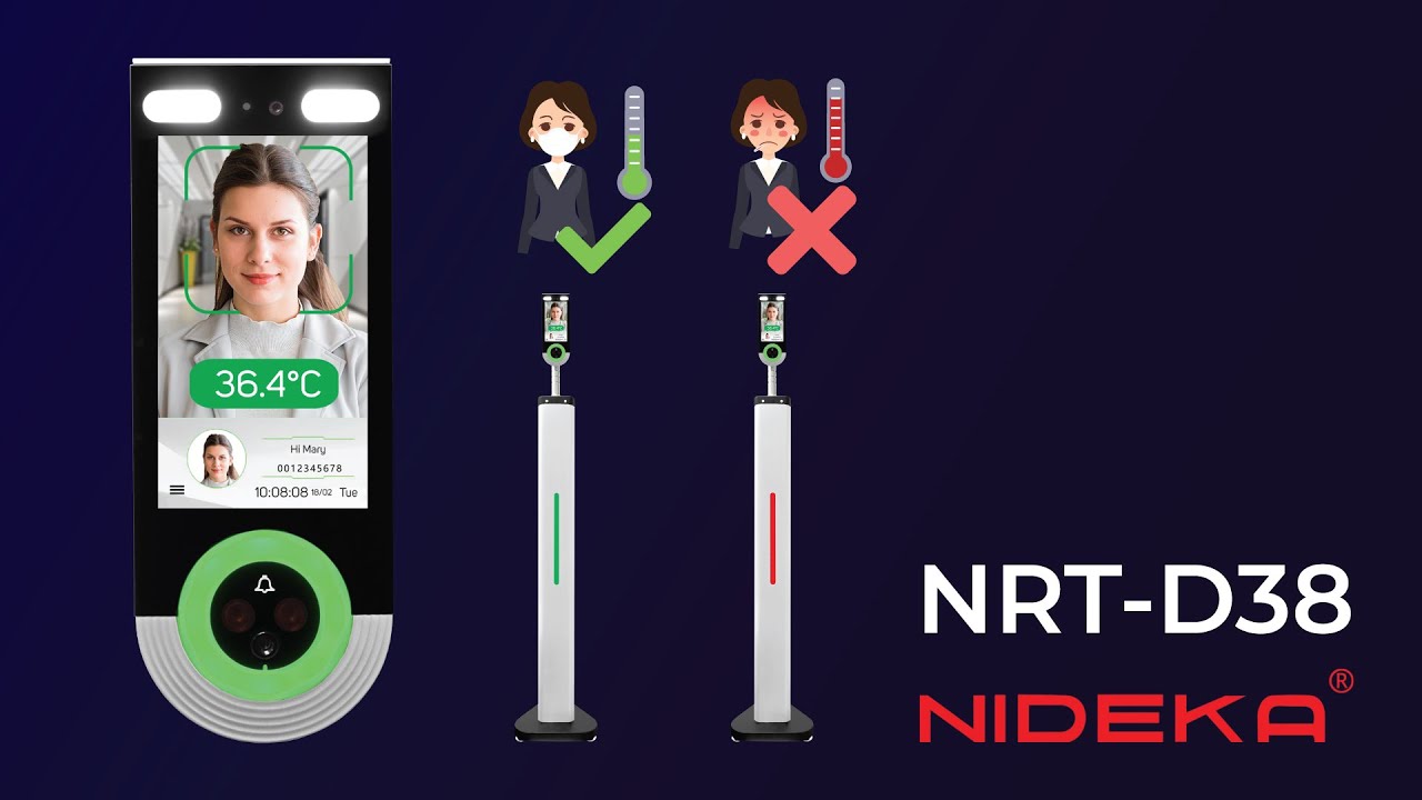 Update: NRT-D38 Face Temperature Measurement Access Control - NIDEKA ...