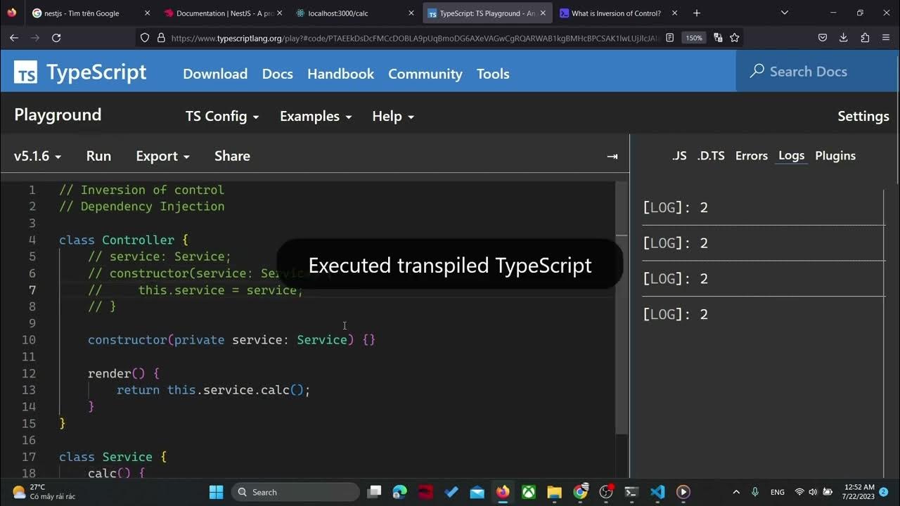 #3 Tìm hiểu về Dependency Injection | Restful API với NestJS - YouTube