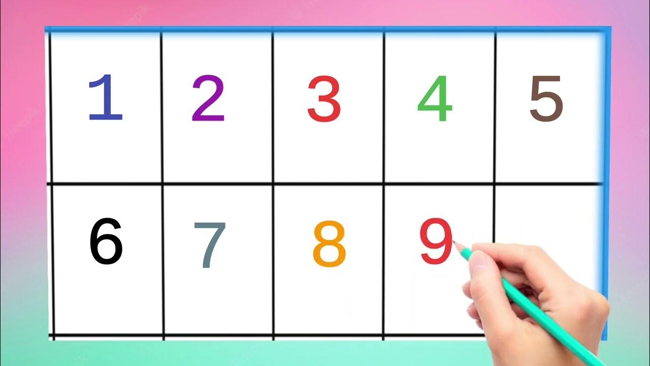 Number counting 1 2 3 4 5 6 7 ।। 1 2 3 4 5 6 7 8 9 10 ।। learn counting ...