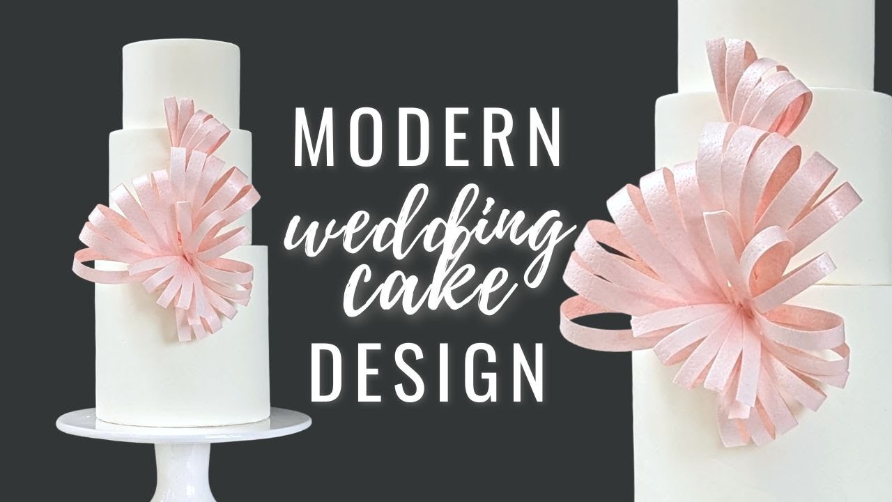 How To Design A Modern Cake With Wafer Paper YouTube how-to-design-a-modern-cake-with-wafer-paper-youtube