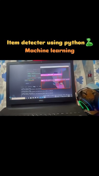 Ai Items Detector program using python!! cmt "py" for source code!! #developer #python #coding ...