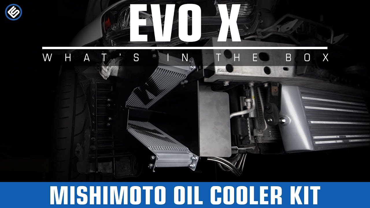 Mishimoto Oil Cooler Kit - Mitsubishi EVO X Install/Review - YouTube