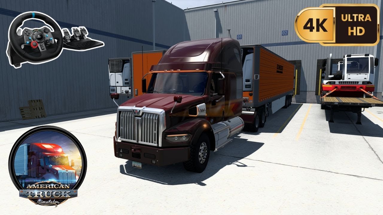 Western Star Sim Truck Driving American Truck Simulator Logitech g29 ...