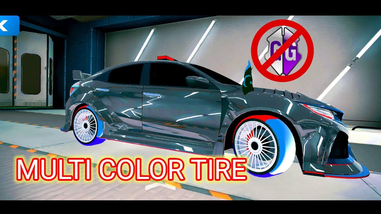 HOW TO MAKE MULTI COLOR TIRES IN CAR PARKING MULTIPLAYER WITHOUT GAME