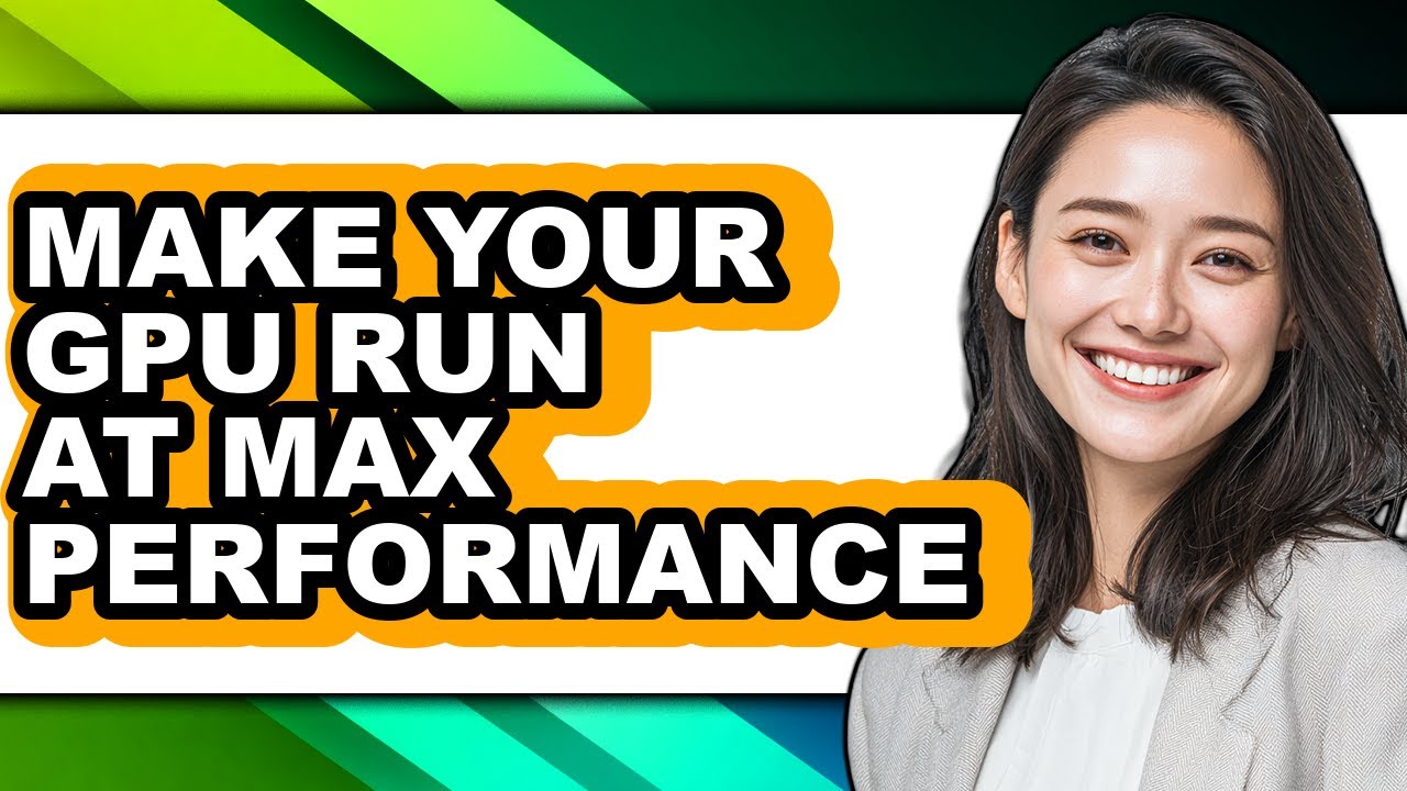 How to Make Your Gpu Run at Max Performance (easy Method) - YouTube