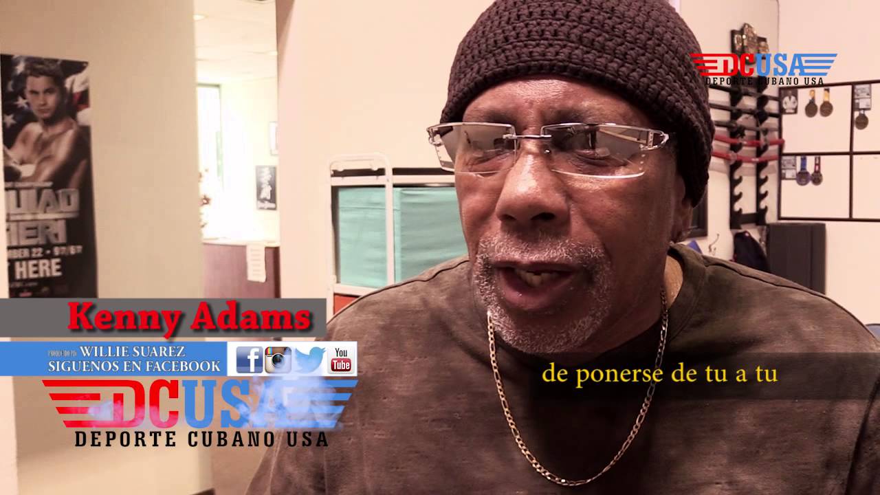 Boxing Trainer Kenny Adams on Cuban rising Star Raul Cespedes - YouTube