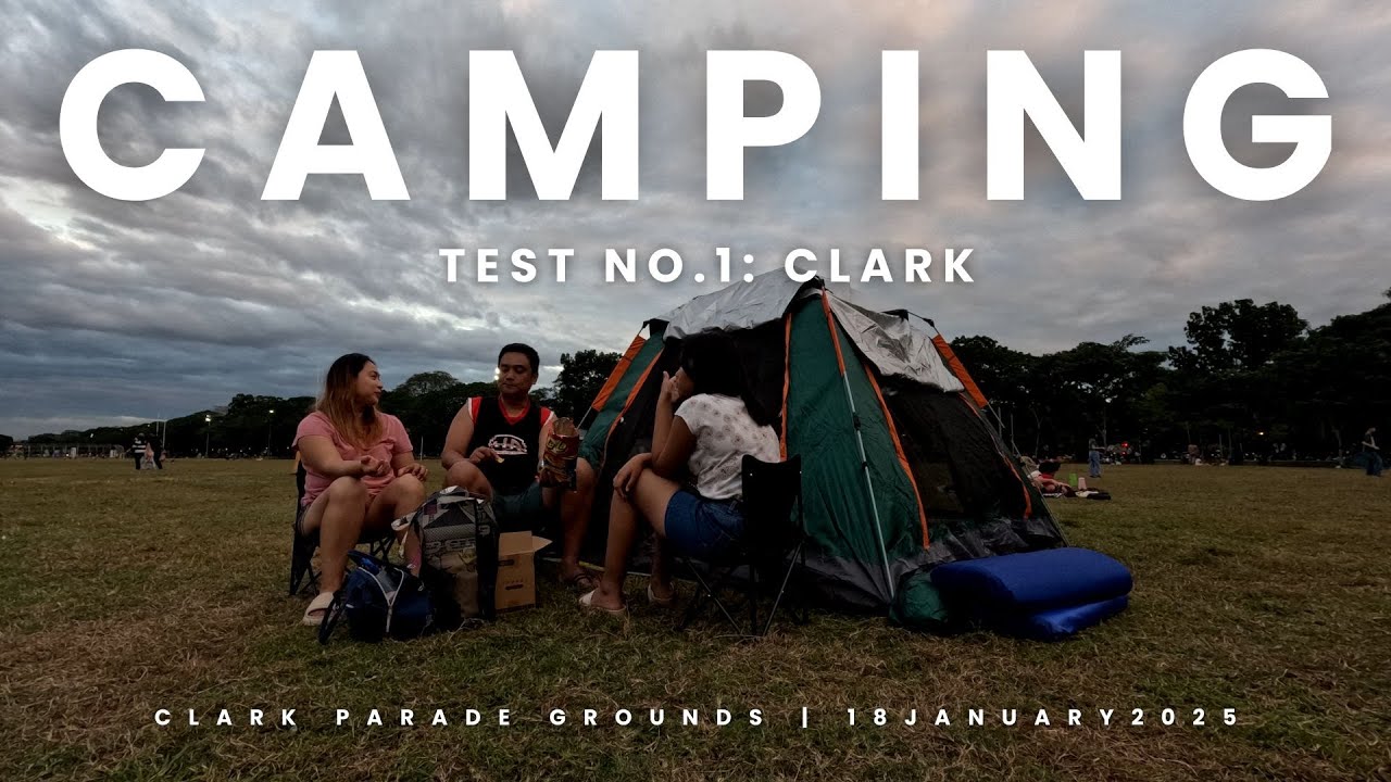 CAMPING TEST NO1: CLARK - YouTube