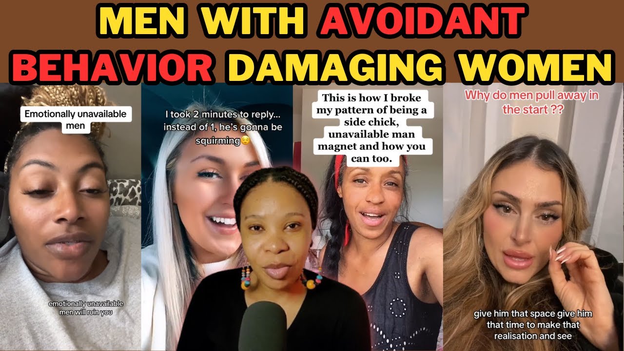 MEN WITH AVOIDANT BEHAVIOR DAMAGE WOMEN: HOW TO SPOT THE SIGNS - YouTube