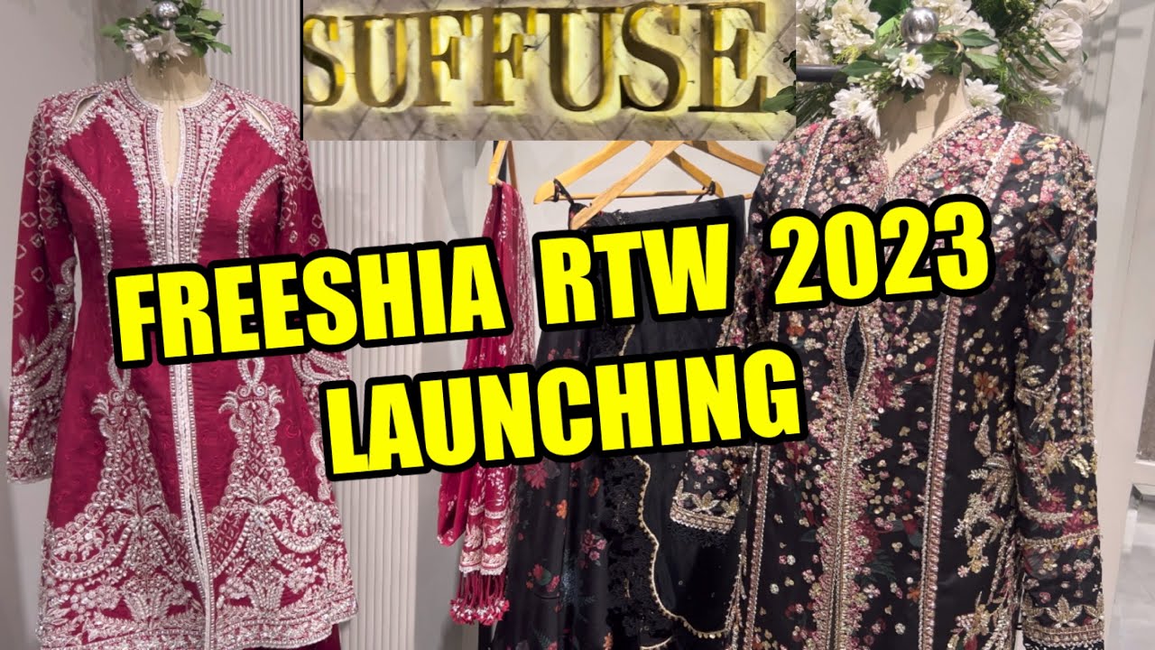 Suffuse Freeshia RTW Collection by Sana Yasir 2023 || with prices and ...