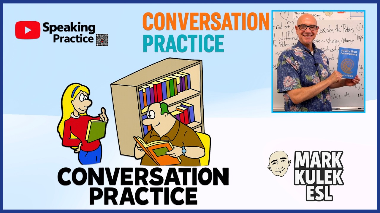 Greetings Conversation and Plans (I'm going to) with Mark Kulek ESL ...