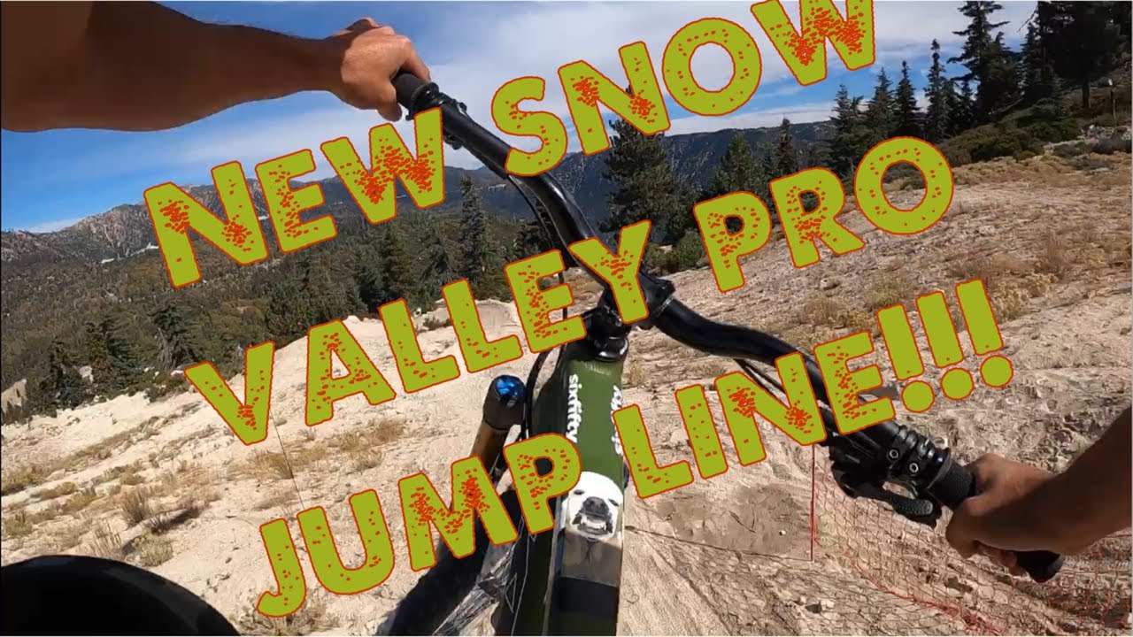 Snow Valley MTB Park Pro Jump Line - YouTube